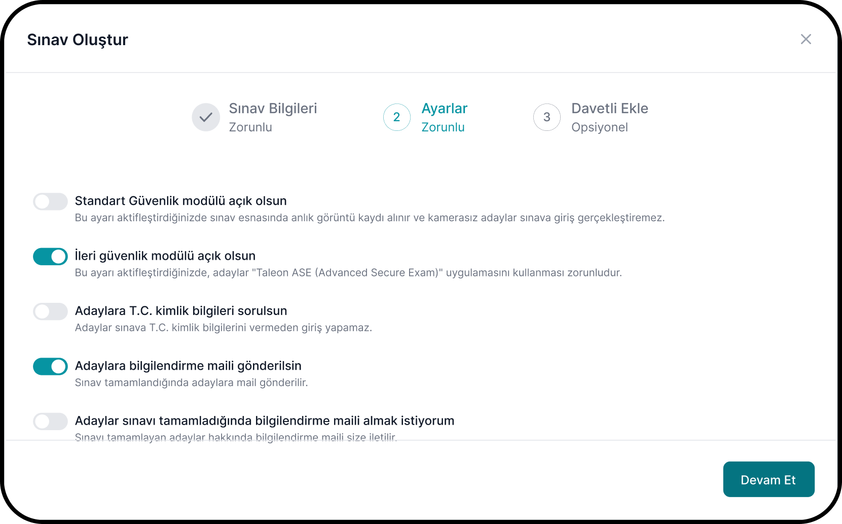 Taleon #1 Online Assessment Platform